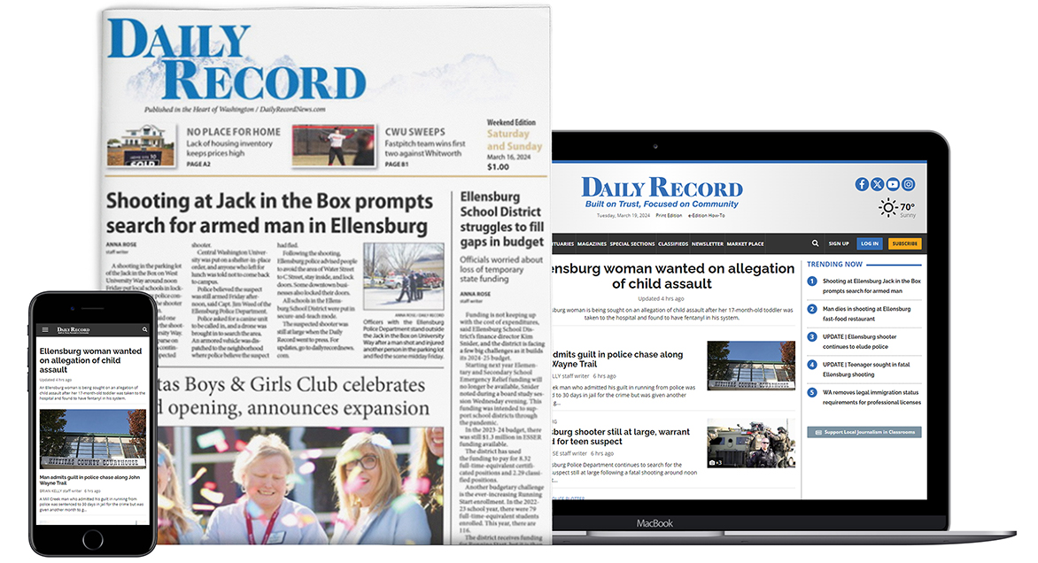 Ellensburg Daily Record Subscriptions & Home Delivery Options ...
